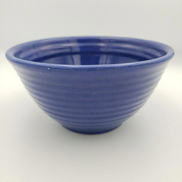 Bauer | Other | Bauer Cobalt Blue 3 Inner Ring Ware Mixing Bowl ...